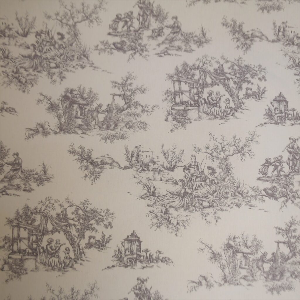 Toile Grey - Coach House Interiors